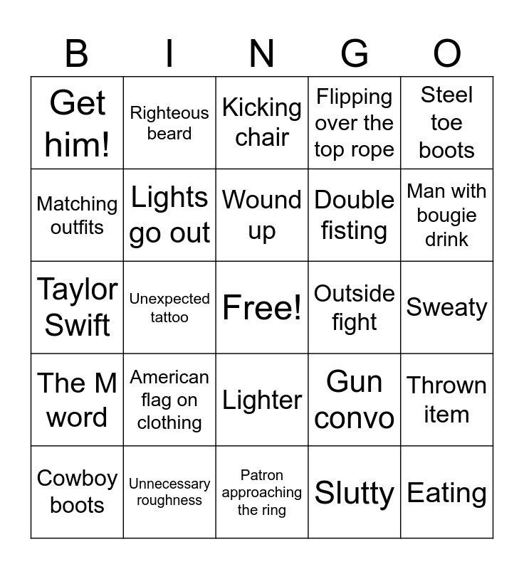Micro Mania Bingo Card