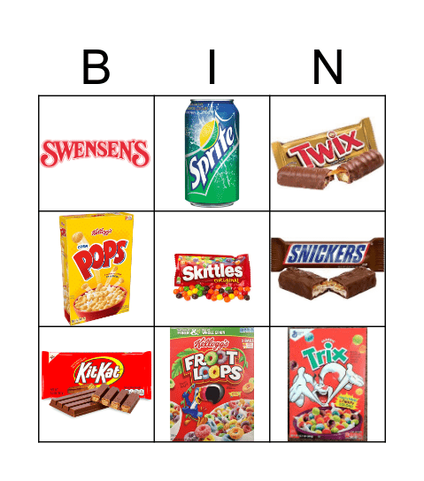 BINGO: I WANT TO EAT (WEEK 76) Bingo Card