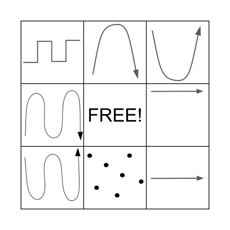 MELODY BINGO Card