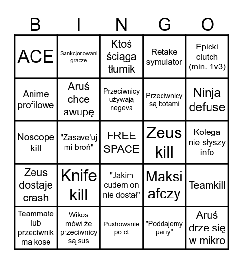 2b2t cs2 experience Bingo Card