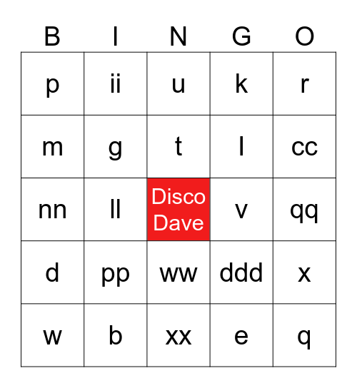 Steve Hunters Birthday Bingo Card