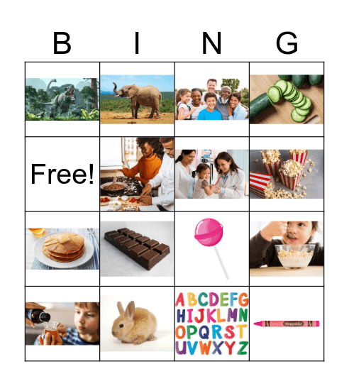 Multisyllable Words Bingo Card