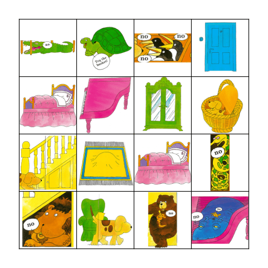 Where’s Spot? Bingo! Bingo Card