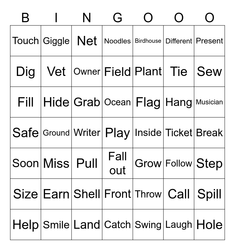 Units 1-7 Bingo Review Bingo Card