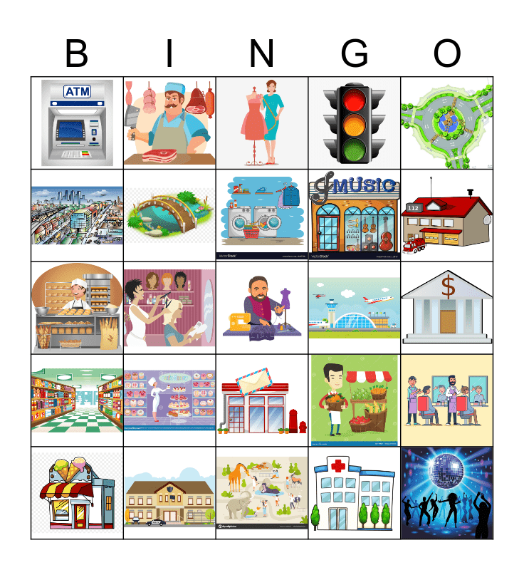 LA CIUDAD Bingo Card