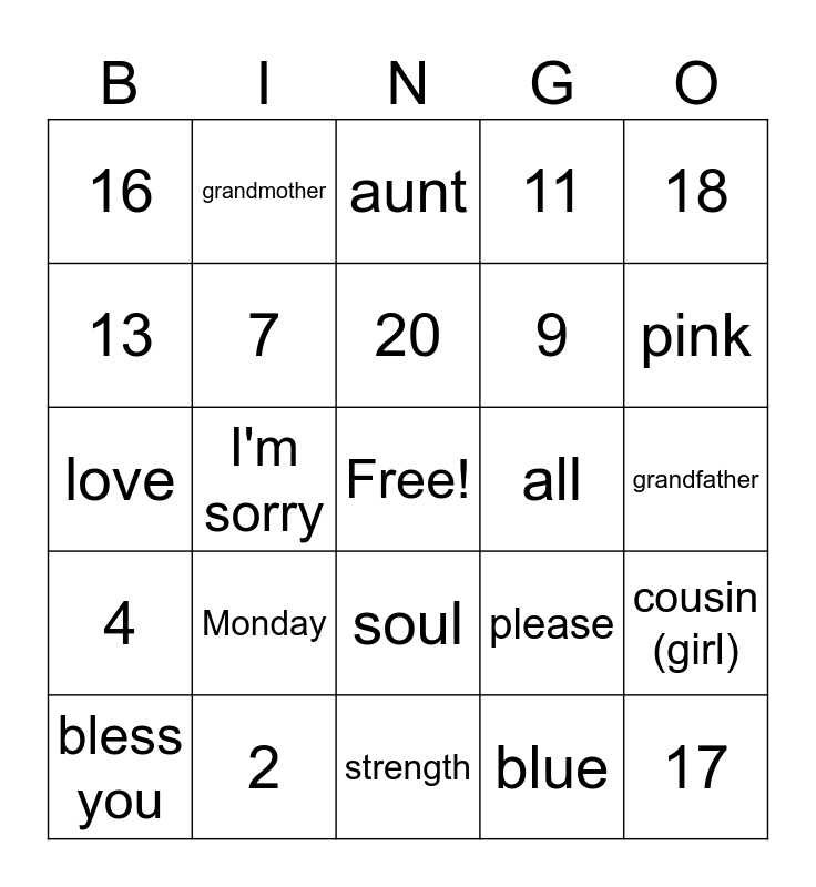 3rd Quarter Bingo (3rd Grade) Bingo Card