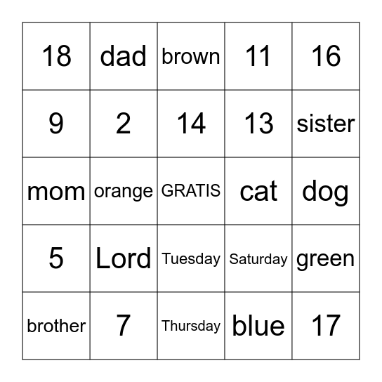 3rd Quarter Bingo (3rd Grade) Bingo Card