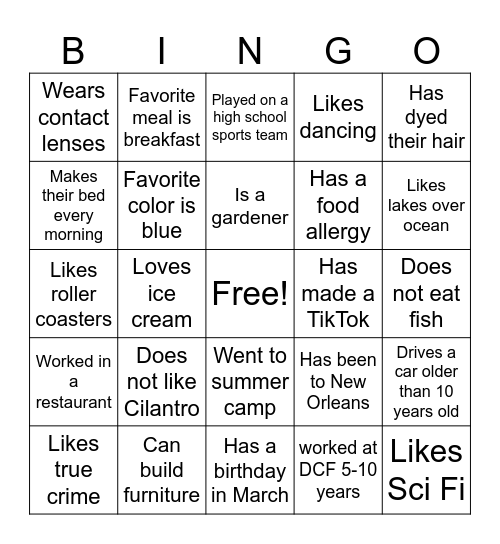 CQI/OMPA Bingo2 Bingo Card
