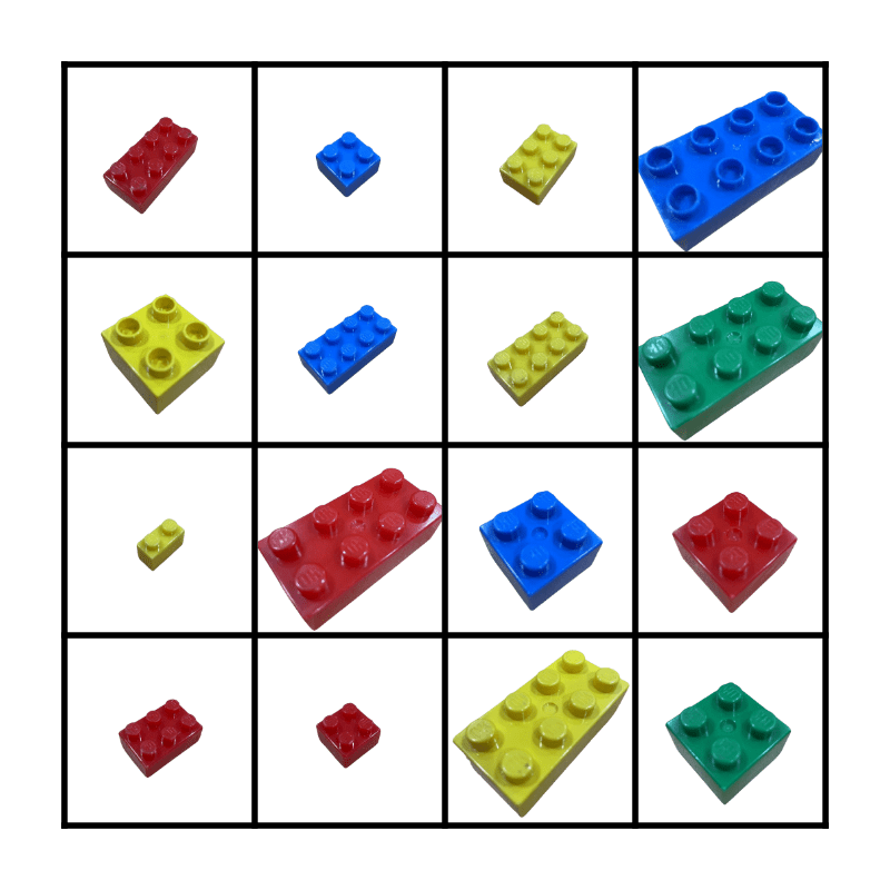 Lego Bingo Card