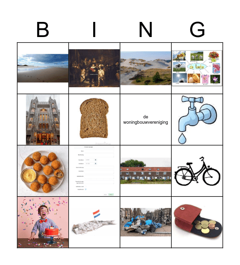 Bingo NT2 Bingo Card