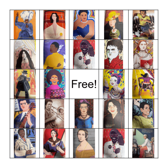 Impactful Women Bingo Card