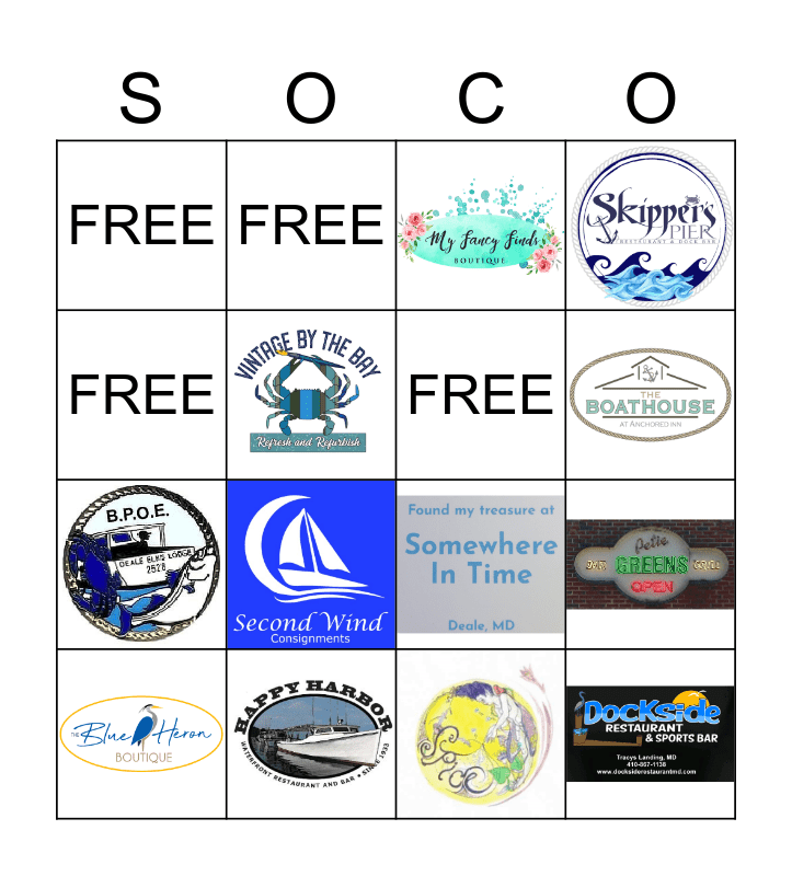 South County Roper Romp 2024 Bingo Card