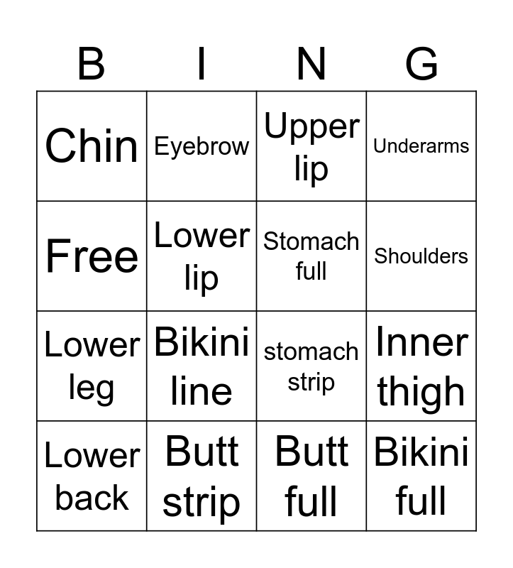 SPT BLACKOUT BINGO Card