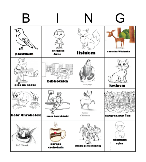 TAPPI Bingo Card