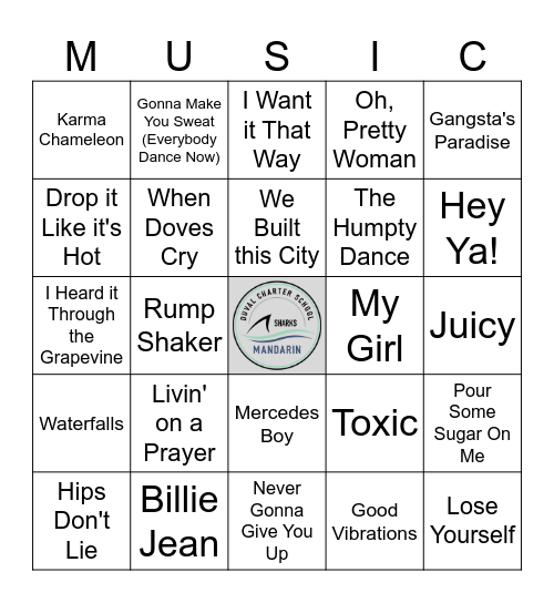Music Bingo-DCSM Teachers Bingo Card