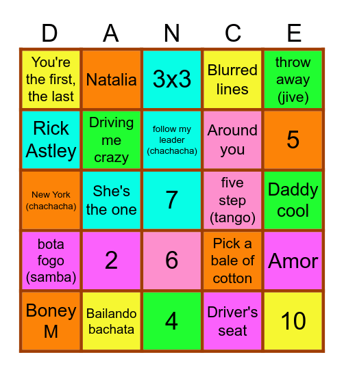 Paasbingo Card