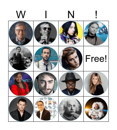 Neurodiversity week Bingo Card