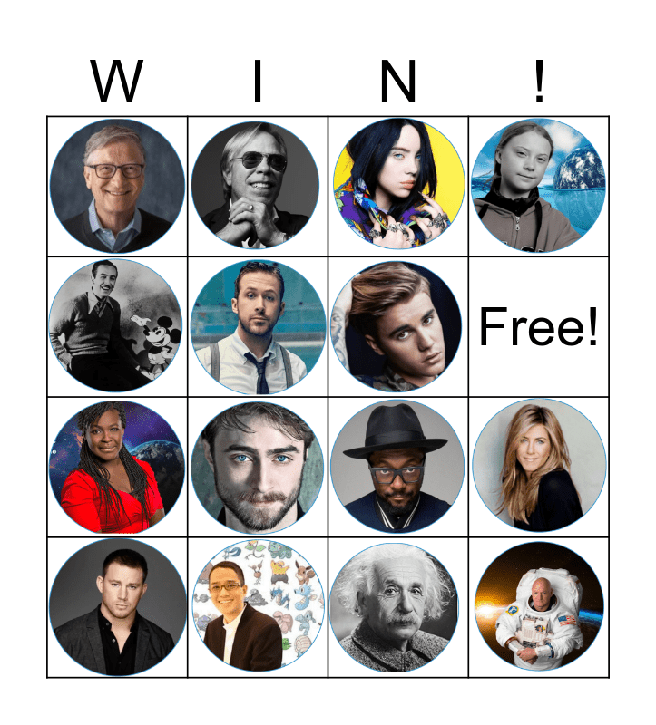 Neurodiversity week Bingo Card