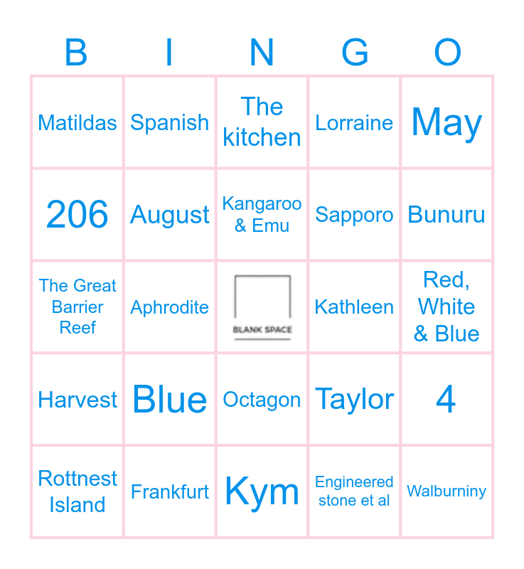 RETRO Bingo Card