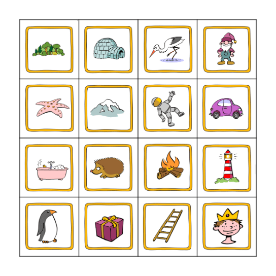 B I N G O Bingo Card