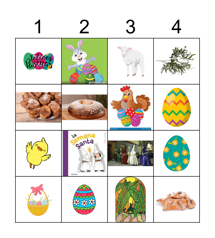 PASCUA Bingo Card