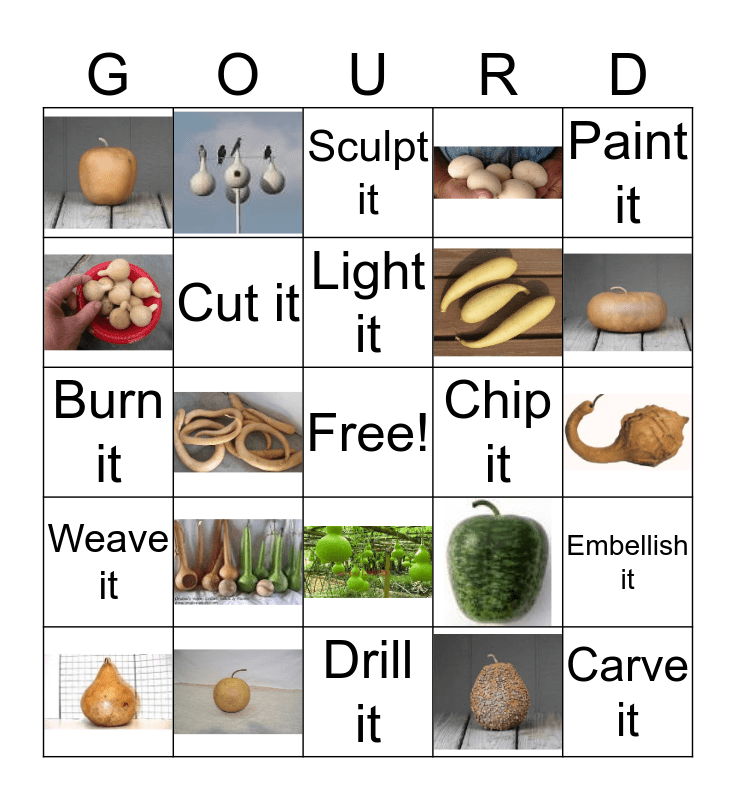 GOURD GATHERING AT CHEROKEE Bingo Card
