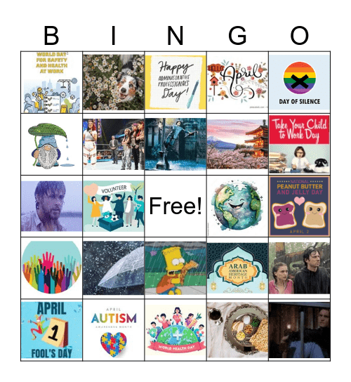 APRIL BATCH 1 Bingo Card