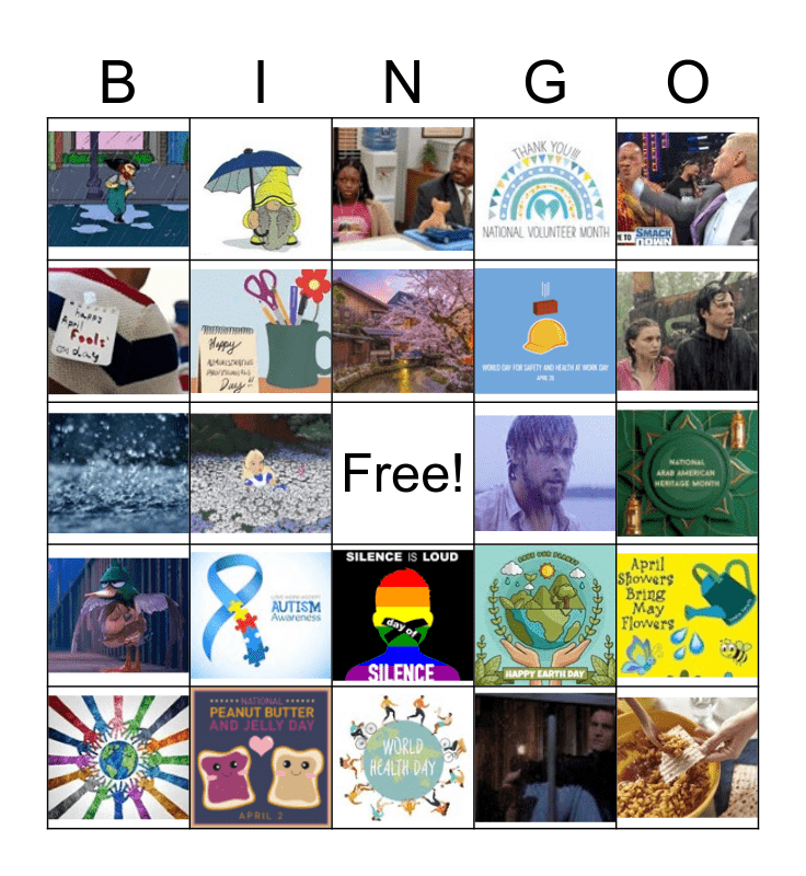APRIL BATCH 2 Bingo Card