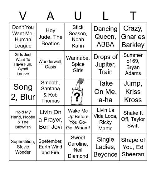 VOBingo - AI Generated Bingo Card