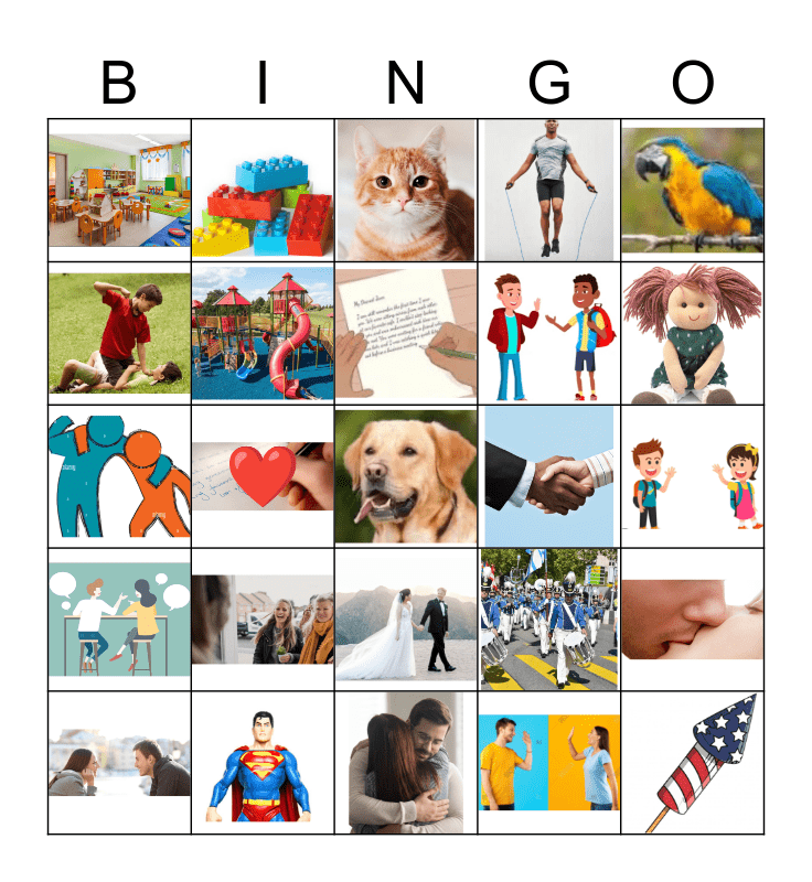 UNIT 4A + 4B Bingo Card