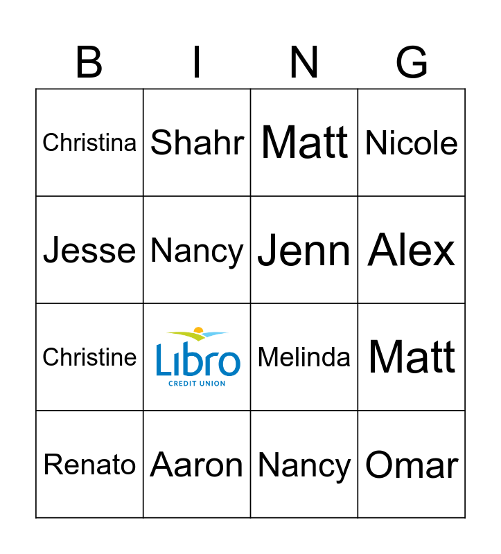 Libro Finance Bingo! Bingo Card