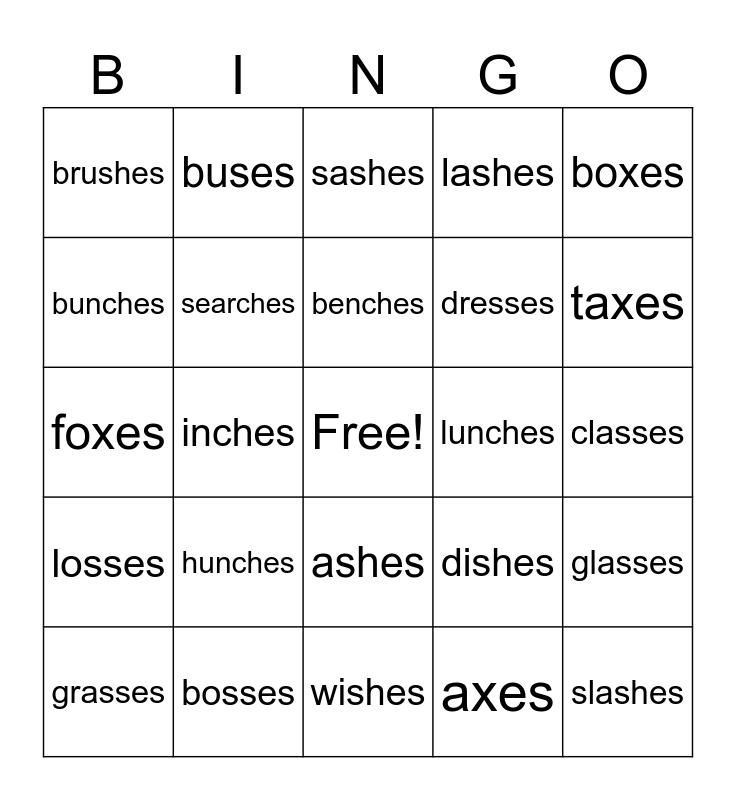 Bingo #63 Bingo Card