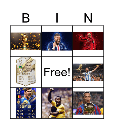 FIFA 18 FUT Draft Sim Bingo Card