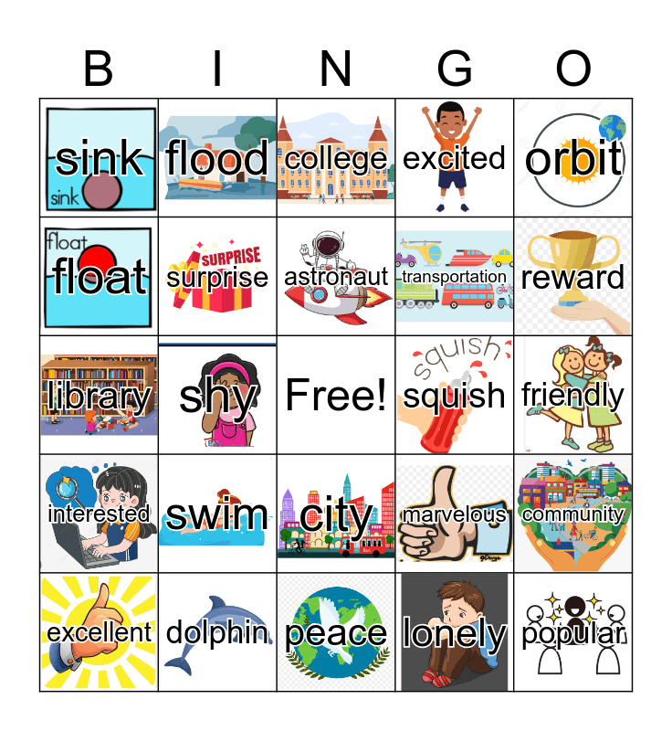 May Bingo Card