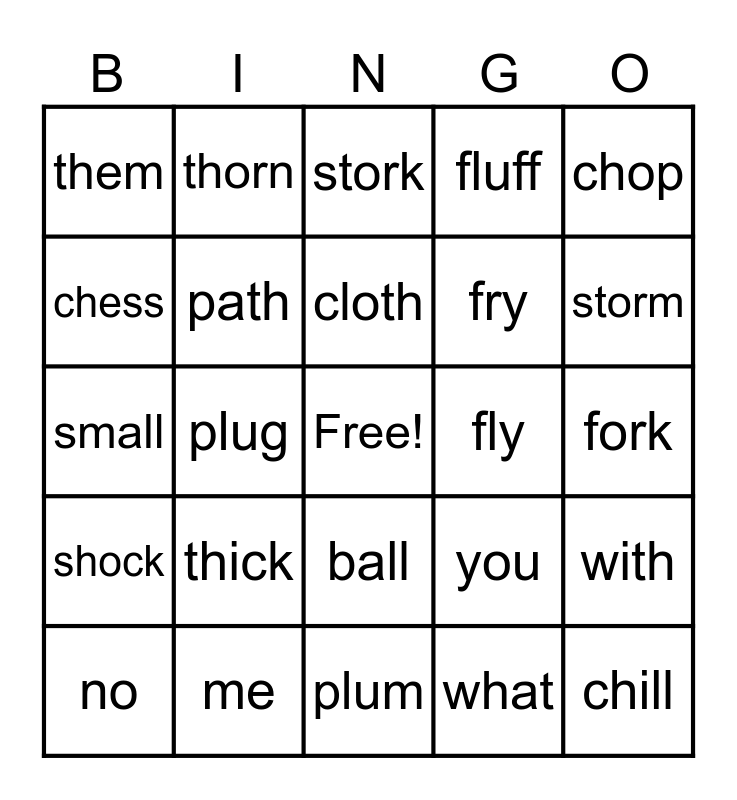 Mastery Check 21 Bingo Card