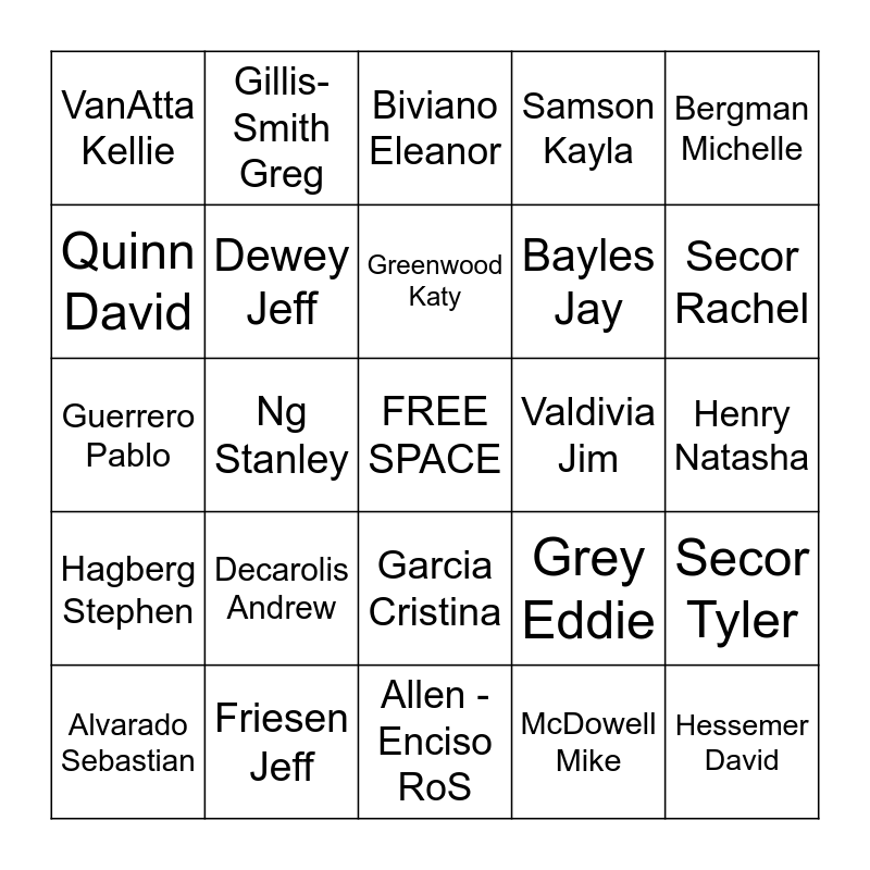 2024 Teacher Appreciation Bingo Card