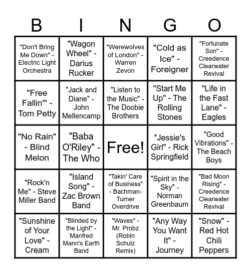 MB4 Round #1 Bingo Card