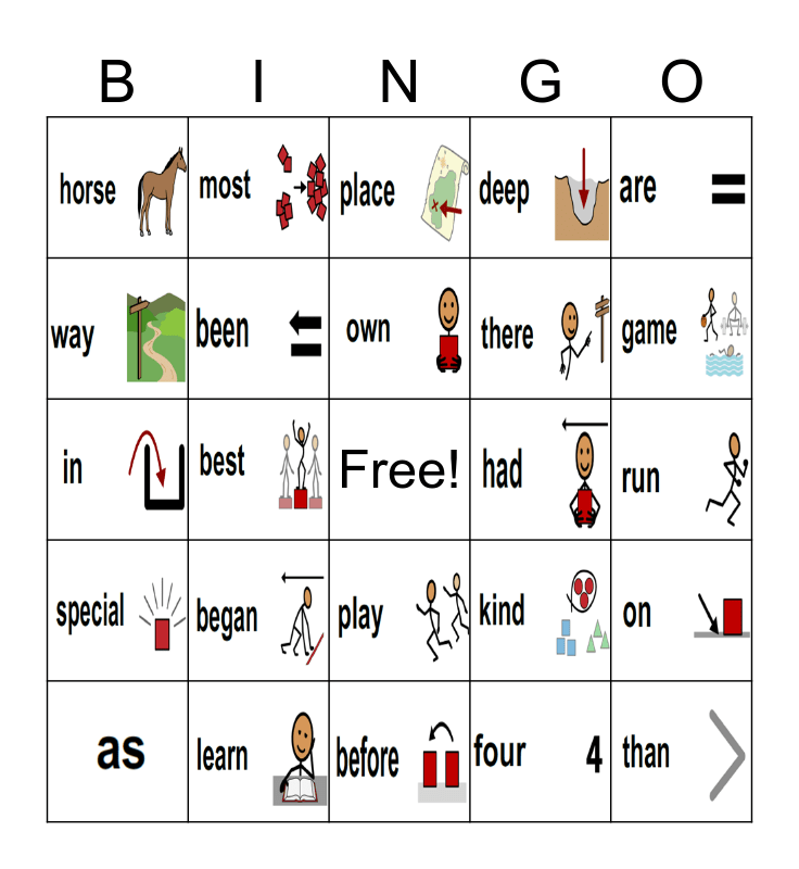 ULS 10 - Let's Go Team Bingo Card