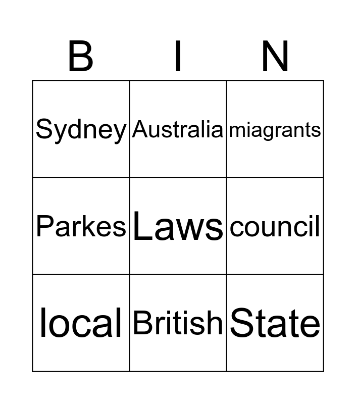 Swag Grid Boi Bingo Card
