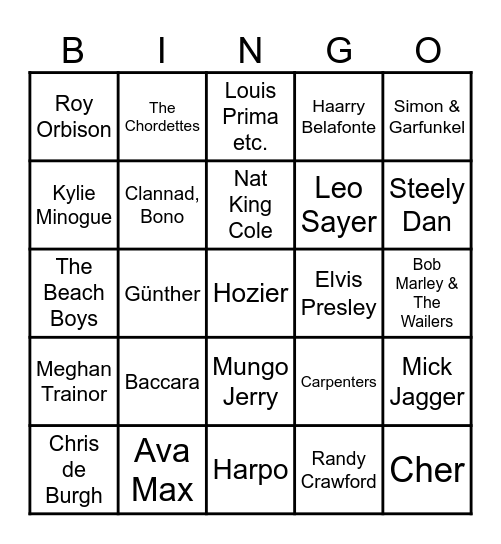 👒Bingo 69👒 Bingo Card