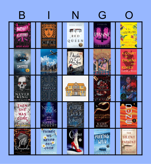 Book BINGO Card