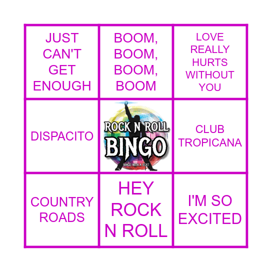 ALL OR NOTHING Bingo Card