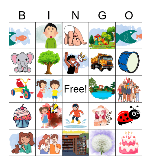 Big Quiet Bingo Card