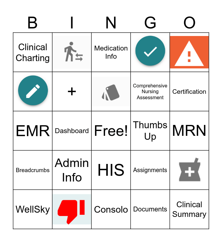HCC BINGO Card