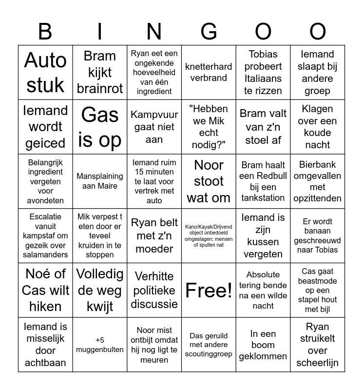 KoblenzBingo van Máire Bingo Card