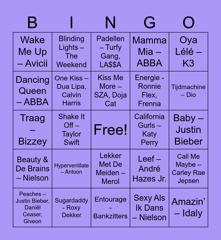 Discobingo Card