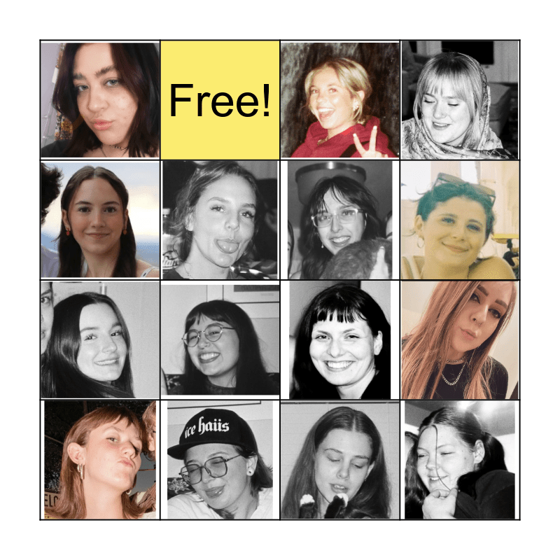 BEAN BINGO! Bingo Card