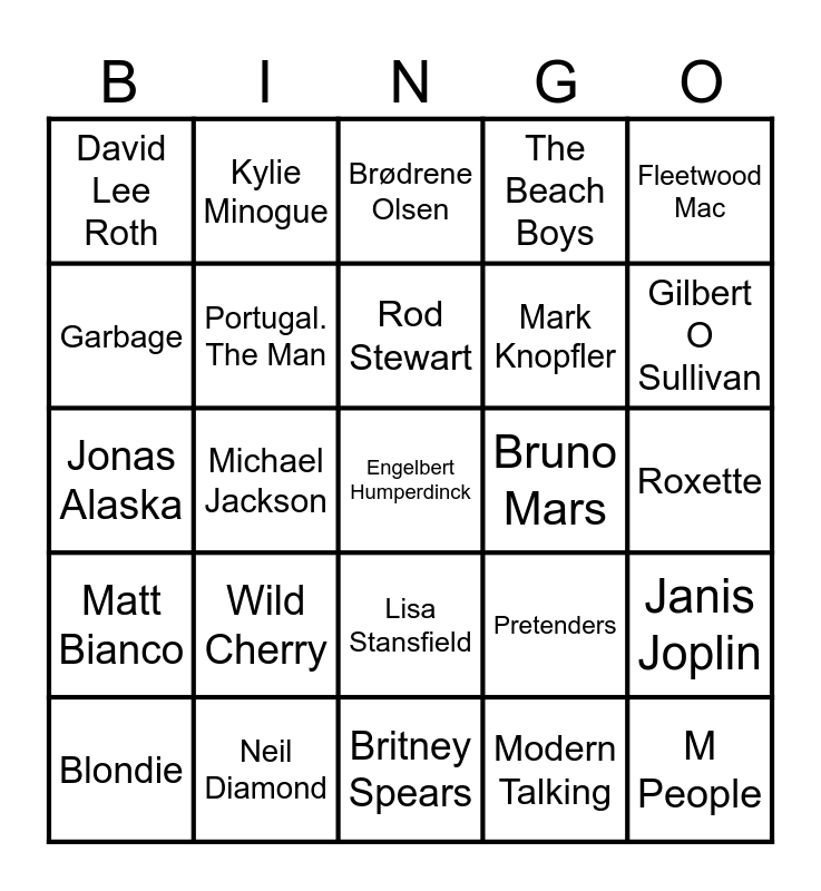 💣 Bingo 77 💣 Bingo Card