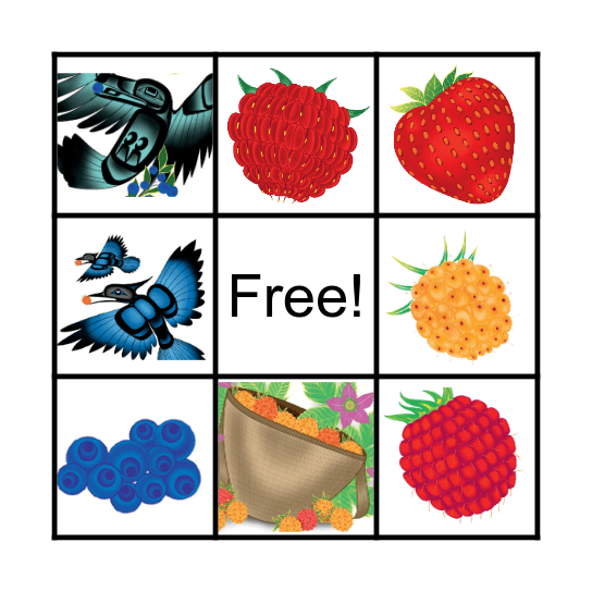 Berry Bingo Card