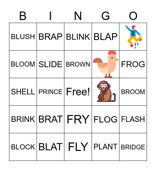 UNIT 7 Bingo Card
